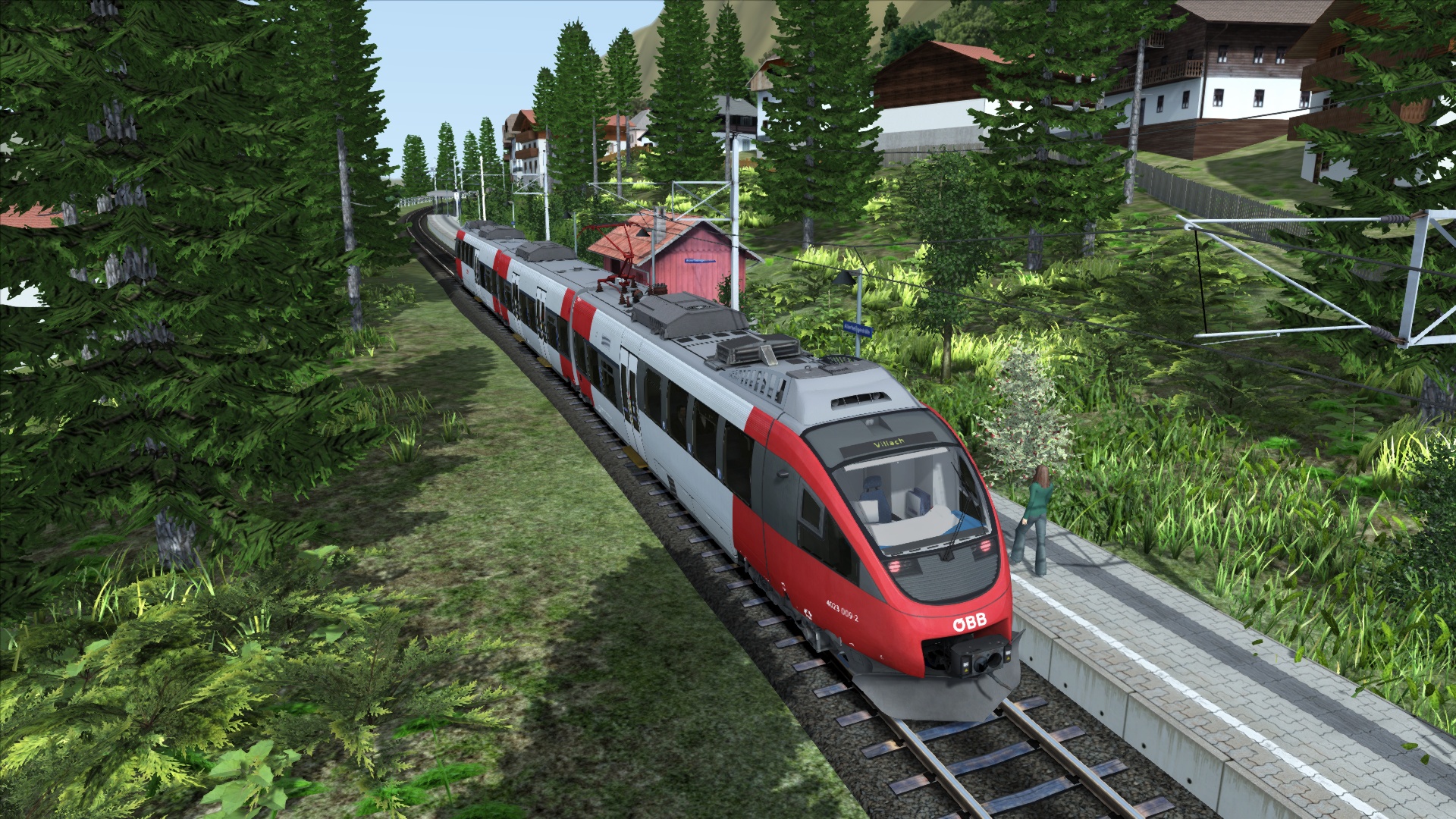 Mittenwaldbahn Route ÖBB 4024 - RSSLO