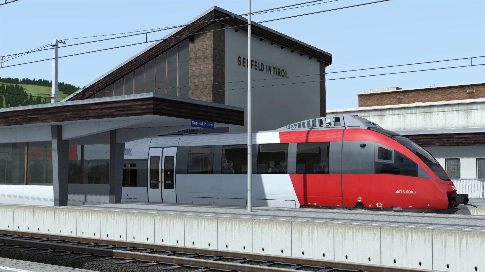 Mittenwaldbahn Route ÖBB 4024 - RSSLO